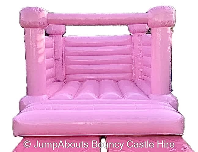 Pastel Bouncy Castles For Hire | Pink Soft Play | Sidcup