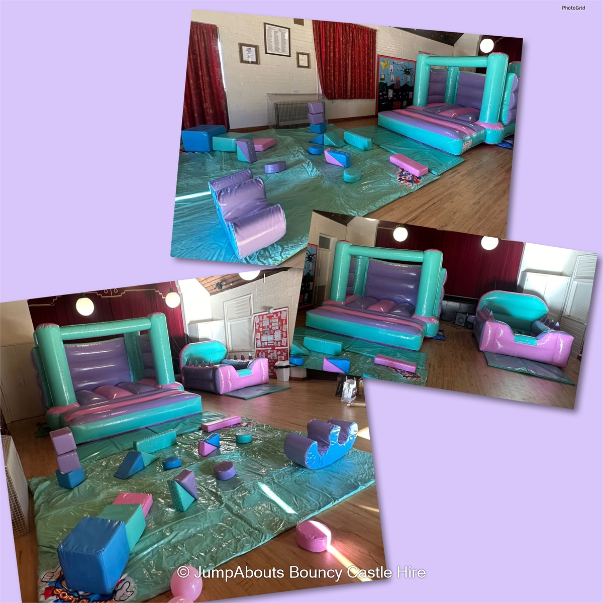 Pastel Mixed Colour Soft Play Package 11 - Bouncy Castles and Soft Play ...